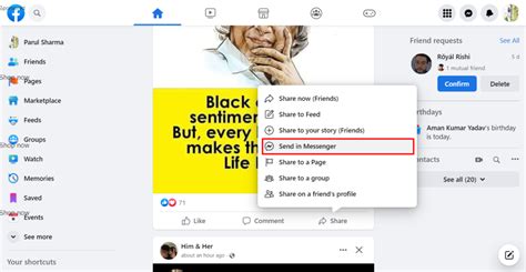 How To Copy The Link To A Facebook Post Share The Spotlight Techcult