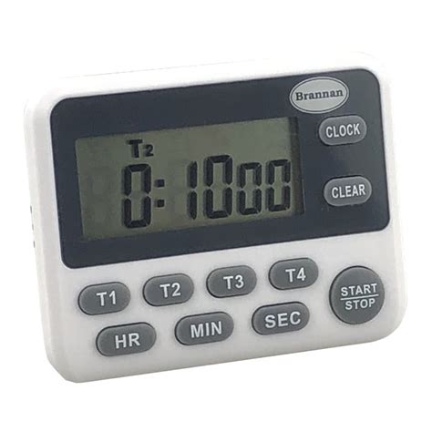 Digital Laboratory Timer Four Way Timer And Clock In Stock
