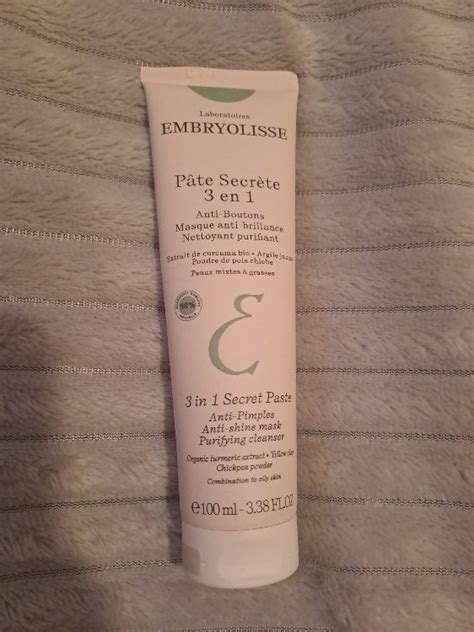 Embryolisse 3 In 1 Secret Paste Anti Pimples Anti Shine Mask