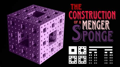 The Construction Of A Menger Sponge Youtube