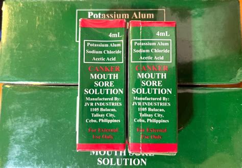Canker Mouth Sore Solution Gamot Sa Singaw Beauty And Personal Care