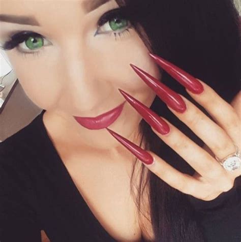 Lora Long Nails Asmr Loralongnails Profile Pinterest