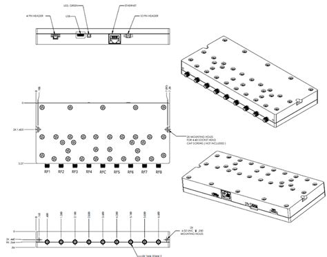 Vaunix Lsw 802p8t Absorptive Phase Matched Sp8t Rf Switch