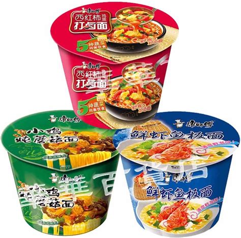 Amazon 康師傅方便面 3点セット 3種類の味の組み合わせ カップ麺 方便面 即席めん 康师傅方便面 泡面 華華百貨店【中華食材