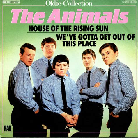 The Animals House Of The Rising Sun Releases Discogs
