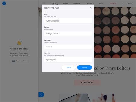 Gatsby Tina 101 Tina Blog