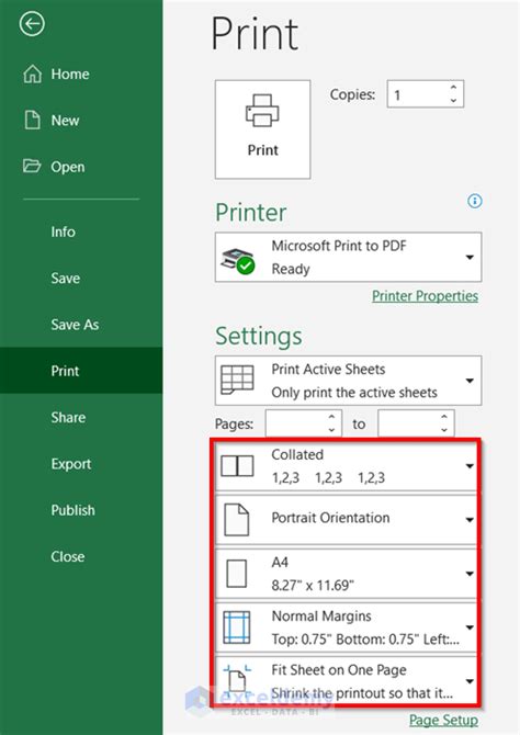 How To Stretch Excel Spreadsheet To Full Page Print 5 Easy Ways