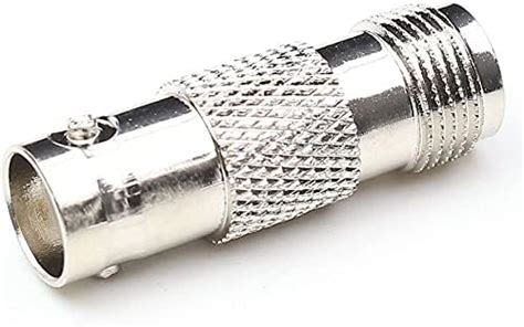 NBR Adapter BNC Female To TNC Female Connector RF Antenna RF Coaxial Coax Adapter Pc Amazon