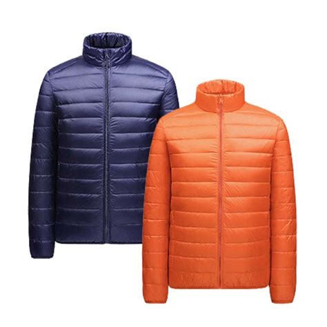 90 White Duck Down Warm Lightweight Wholesale Custom Down Coat Down