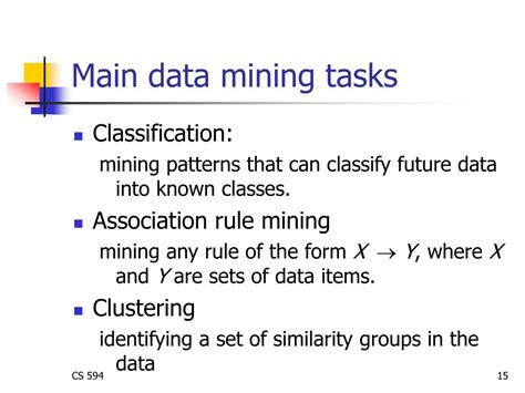 PPT CS583 Data Mining And Text Mining PowerPoint Presentation Free Download ID 865624