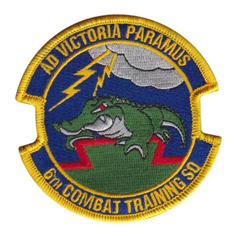 6 Cts Ad Victoria Paramus Patch 6th Combat Training Squadron Patches