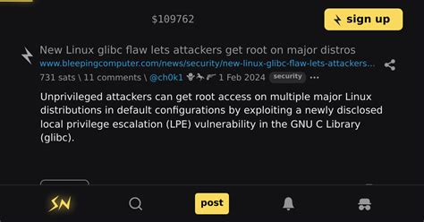 New Linux Glibc Flaw Lets Attackers Get Root On Major Distros Stacker