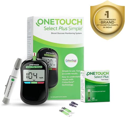 Onetouch Select Plus Simple Glucometer