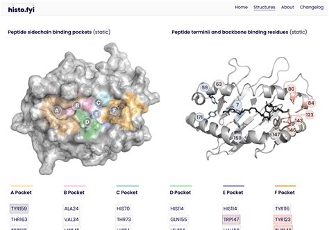 Histo Fyi A Useful New Database Of Peptide Major Histocompatibility