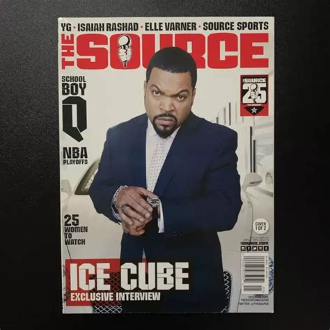 Ice Cube The Source 25 Year Anniversary Magazine April 2014 £1899