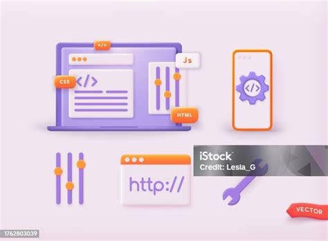 모바일 애플리케이션 개발 프로세스 스마트 폰 인터페이스 구축 프로세스 모바일 앱3d 웹 벡터 일러스트레이션 3차원 형태에 대한