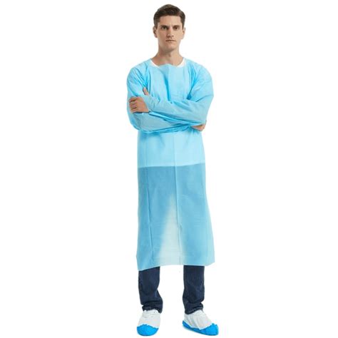 Disposable Isolation Cpe Gown For Medical Effacera