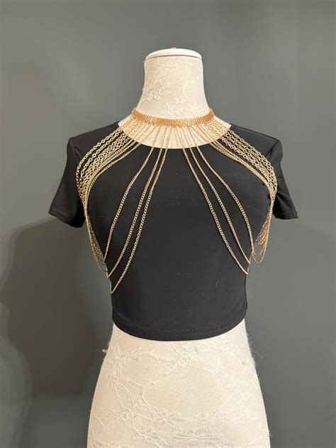Body Chain Festival Body Chain Party T Swimwear Elegant Body
