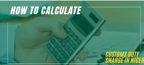 Simple Way How To Calculate Customs Duty Charge Wealth Information