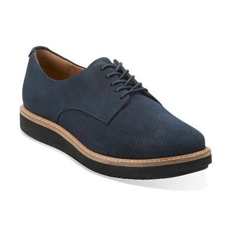 Stylish Navy Nubuck Oxford Shoes