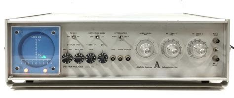 lot analytic systems spectrum analyzer