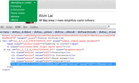 Python Selecting An Option From Drop Down That Opens Up On Hover