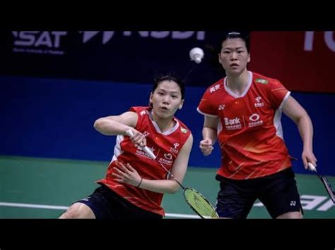Li Yi Jing Luo Xu Min Vs Lee Yu Lim Shin Seung Chan Bwf Thailand