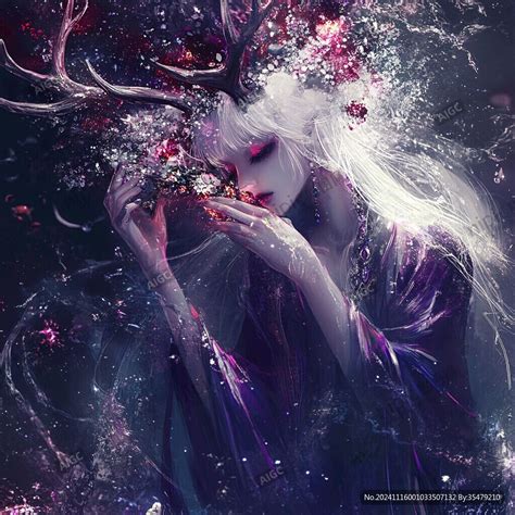 Ai创作图拟人鹿插画 灵动麋鹿精灵 白鹿插画 神鹿插画 林间长生鹿 玄幻奇幻时尚插画 麋鹿本子封面 鹿拟人 蚩尾 祥瑞白鹿 九尾狐插画 林都之鹿 原创传说插画 鹿首精 九色神鹿nipic