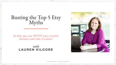 The Top 5 Etsy Myths That Are Likely Holding You Back