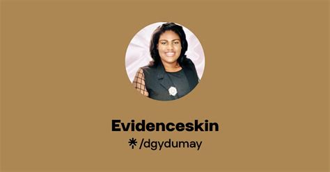 Evidenceskin Instagram Tiktok Linktree