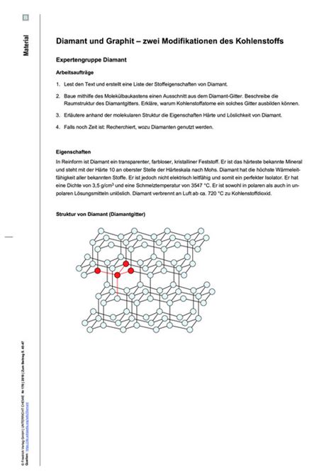 Diamant Und Graphit