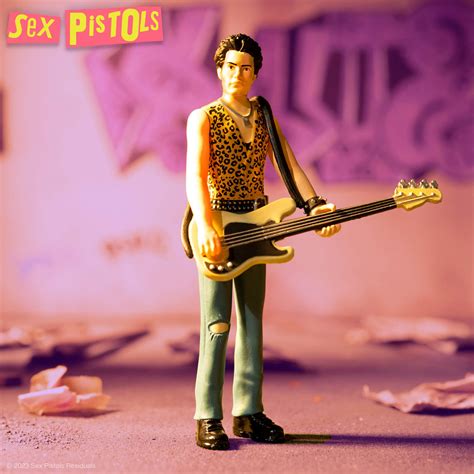 Sex Pistols Reaction Figure Wave 1 Sid Vicious Super7