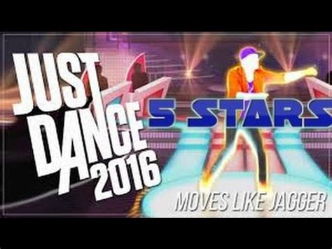 Just Dance Moves Like Jagger Stars Youtube