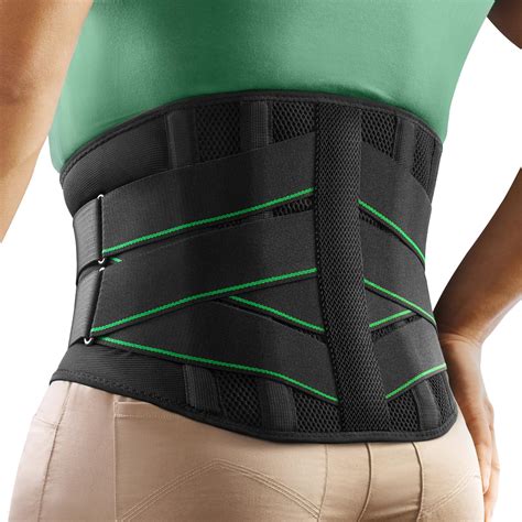 Freetoo Back Brace For Men Lower Back Pain With 7 Metal Stays For