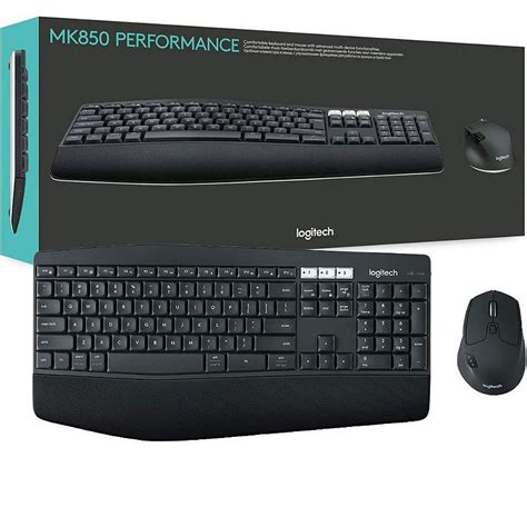 Kit Combo Teclado E Mouse Sem Fio Logitech MK SobralTech
