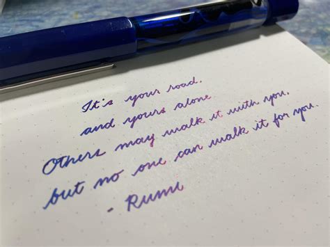 Cursive Is A Bit More Fun With A Ground Nib Rhandwriting