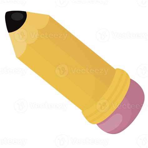 Yellow School Pencil 70049807 Png