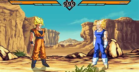 Majin Vegeta Shin Butōden Beta Released Ssj2 Son Goku Updated Version 1 2 For Mugen Album