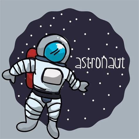 Dibujos De Astronauta Vector Images Depositphotos