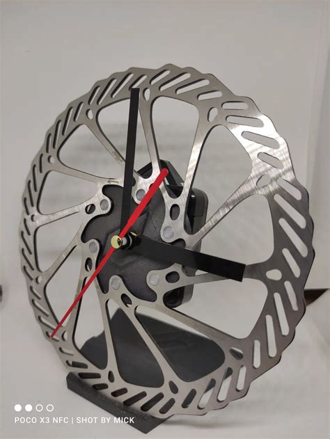 Disc Brake Clock By Mick Printables Store