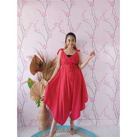 Jual Jumpsuit Jojon Jumpsuit Bali Jumpsuit Polos Shopee Indonesia