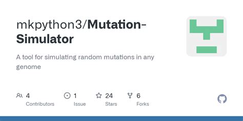 Mutation Simulator Mutation Simulator Init Py At Master Mkpython3