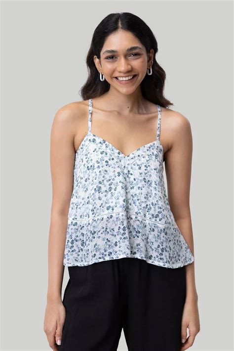 V Neck Camisole With Lace Camisole Slip कैमिसोल्स Reistor Mumbai