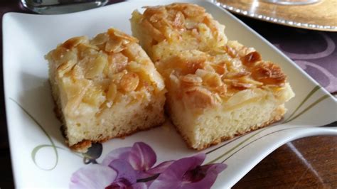 Apfelkuchen Vom Blech Mit Mandeln Und Zimt Von Loebea Chefkochde