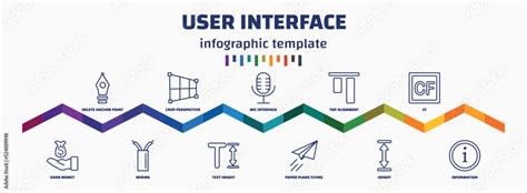 Infographic Template With Icons And 11 Options Or Steps Infographic