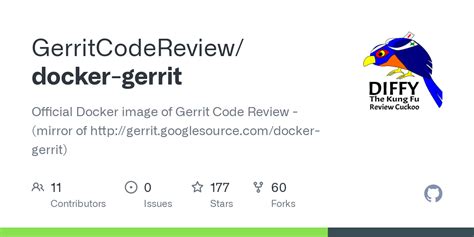 github gerritcodereview docker gerrit official docker image of