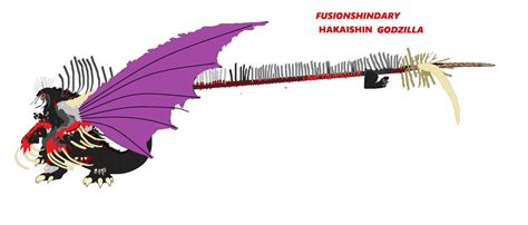 Fusionshindary Hakaishin Godzilla V2 By Shinmonsterverse2 On Deviantart