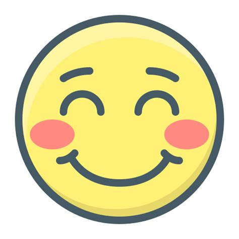 Be Embarrassed Embarrassment Emoji Face Smile Smiley Icon