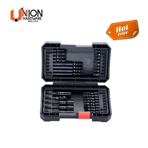 29 Pcs 25 50 100mm Magnetic Screwdriver Bits Holder Tool Set Bit