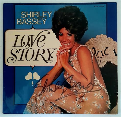 Shirley Bassey Autographed Love Story Coa Sb58972 Etsy